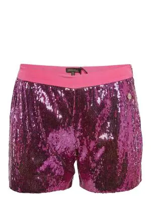 Roberto Cavalli Vintage Sequinned Shorts - Pink