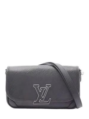 LOUIS VUITTON 2021-2025 Epi Buci Crossbody Bag - Black