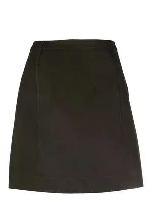 Prada 2000s High-waisted A-line Skirt - Green