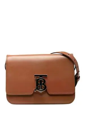 Burberry Small Tb Crossbody Bag - Brown