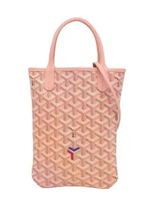 Goyard 2022 Ine Poitiers Claire Voie Satchel - Pink
