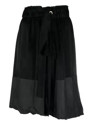 LANVIN 2006 Panelled Gathered Skirt - Black