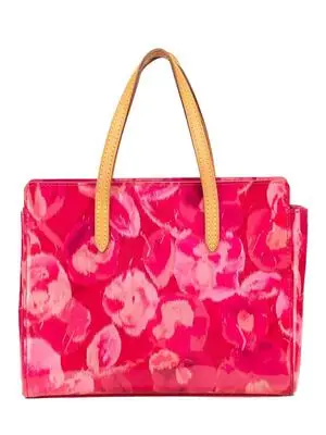 LOUIS VUITTON Monogram Vernis Ikat Catalina Bb Handbag - Pink