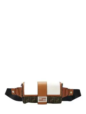 Fendi Zucca Monogram Belt Bag - Brown