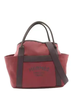 Hermès 2023 Sac De Pansage Tote Bag - Red