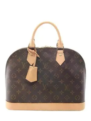 LOUIS VUITTON 2021 Alma Monogram Handbag - Brown
