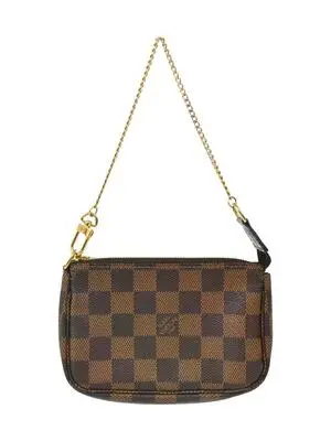 LOUIS VUITTON 2008 Mini Pochette Accessoires - Brown