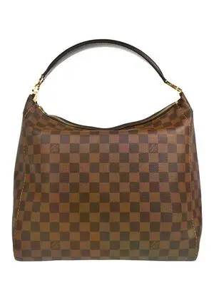LOUIS VUITTON 2015 Damier Portobello Pm Shoulder Bag - Brown