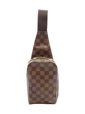 LOUIS VUITTON Geronimos Damier Ebene Backpack - Brown
