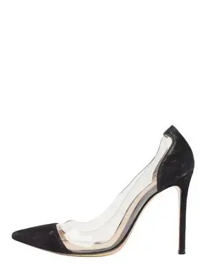 GIANVITO ROSSI 105mm Leather Pumps - White