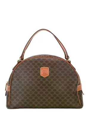 Celine Monogram Bowling Tote - Brown