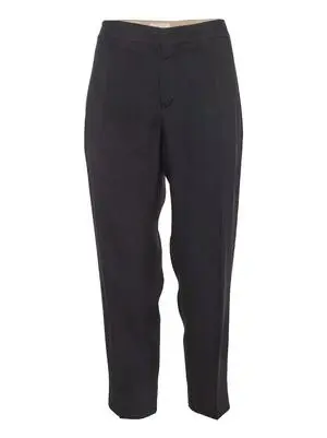 Chloé Silk-blend Trousers - Black