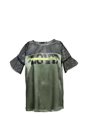 Moschino Mesh-insert Top - Green