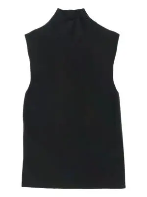 Saint Laurent 1990s Wool Top - Black