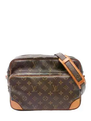 LOUIS VUITTON Nile Monogram Shoulder Bag - Brown