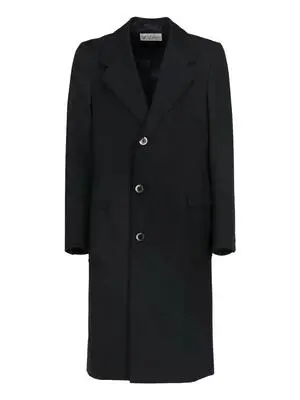 A.N.G.E.L.O. VINTAGE CULT 1960s Buttoned Wool Coat - Blue