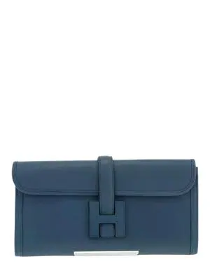 Hermès Jige Clutch Bag - Blue