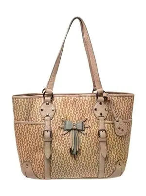 AIGNER Canvas Tote Bag - Neutrals