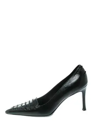 Gucci 80mm Pointed-toe Leather Pumps - Black