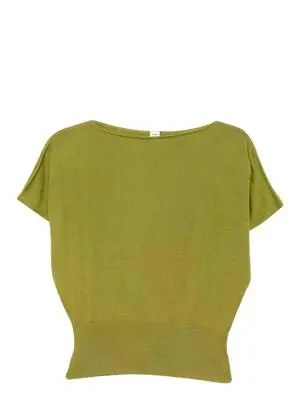 Hermès Boat-neck Sleeveless Top - Green