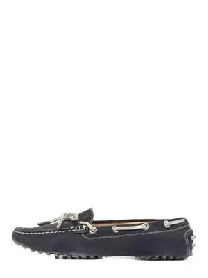 TOD'S Suede Loafers - Black