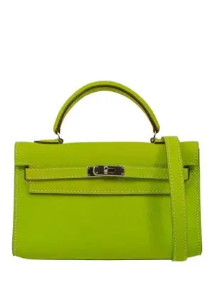 Hermès 2011 Tiny Kelly Two-way Handbag - Green