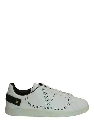 Valentino Garavani Backnet Rockstud-detail Sneakers - White