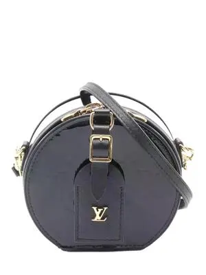 LOUIS VUITTON 2000s Leather Shoulder Bag - Black