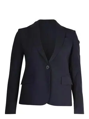 THEORY Single-Breasted Wool Blazer