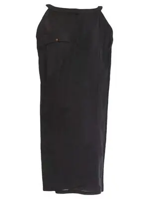 Versace Jersey Midi Dress - Black
