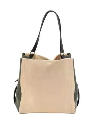 Dkny Vintage Leather Tote Bag - Neutrals