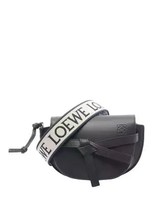 Loewe Dual Gate Mini Cross Body Bag - Black