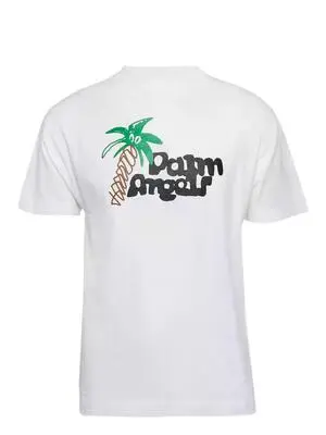 Palm Angels Logo-print T-shirt - White