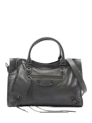 Balenciaga City Two-way Handbag - Grey
