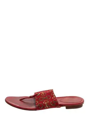 Gucci Horsebit-pattern Sandals - Red