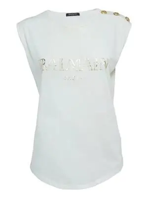 Balmain Logo-print T-shirt - White