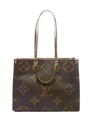 LOUIS VUITTON Onthego Gm Tote Bag - Brown