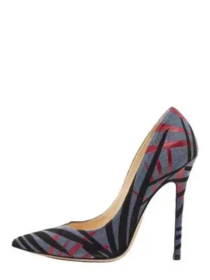 JIMMY CHOO 125mm Pointed-toe Pumps - Blue
