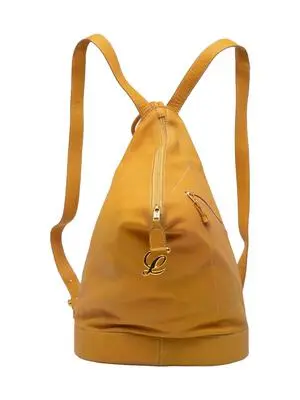 Loewe Anton Leather Backpack - Yellow