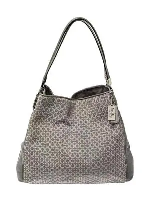 COACH Edie Shoulder Bag - Grey