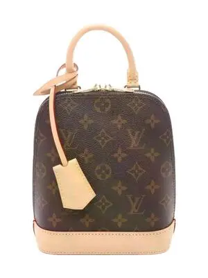 LOUIS VUITTON 2010s Monogram Alma Backpack - Brown