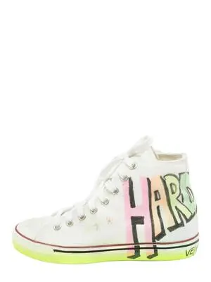 Vetements Graffiti High-top Sneakers - White