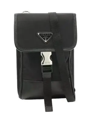 Prada 2020s Utility Shoulder Bag - Black