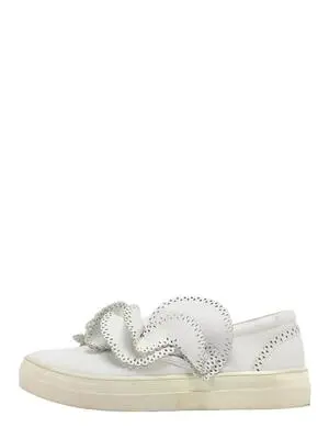 SOPHIA WEBSTER Embellished Slip-on Sneakers - White