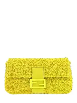 Fendi Baguette Shoulder Bag - Yellow