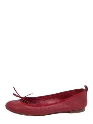 Gucci Microssima Ballet Flats - Red