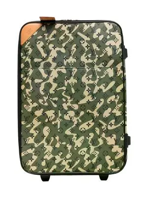 LOUIS VUITTON 2008 Monogram Camouflage Pegase 60 Suitcase - Green
