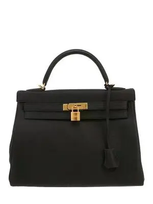 Hermès Kelly 32 Handbag - Black
