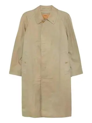 Burberry 1990s Pimlico Raglan-sleeve Trench Coat - Neutrals