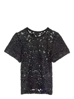 LOUIS VUITTON 2020 Lace Top - Black